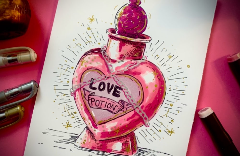 Love Potion - From Stories to Your Home - Wizardry craft